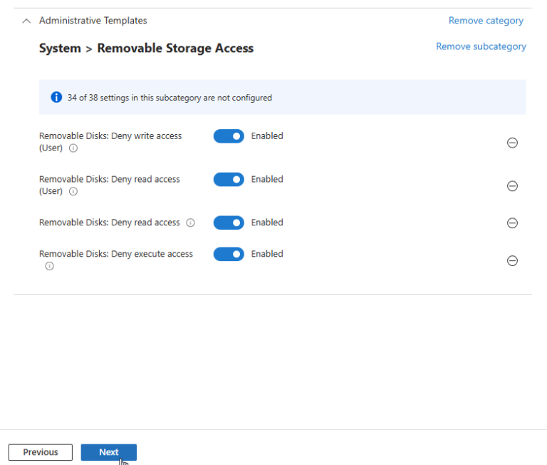 STOP users accessing USB Removable storage drives in Intune - Everything Tech Blog